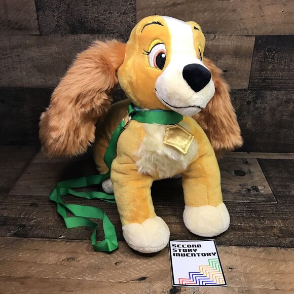 Disney | Toys | Disney Store Authentic Lady Plush Stuffed Animal From Lady And The Tramp | Poshmark